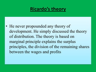 David ricardo | PPTX