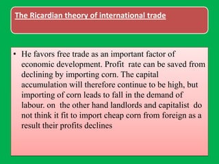 David ricardo | PPTX