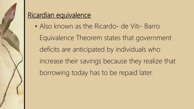 Economist, David Ricardo's Works | PPT