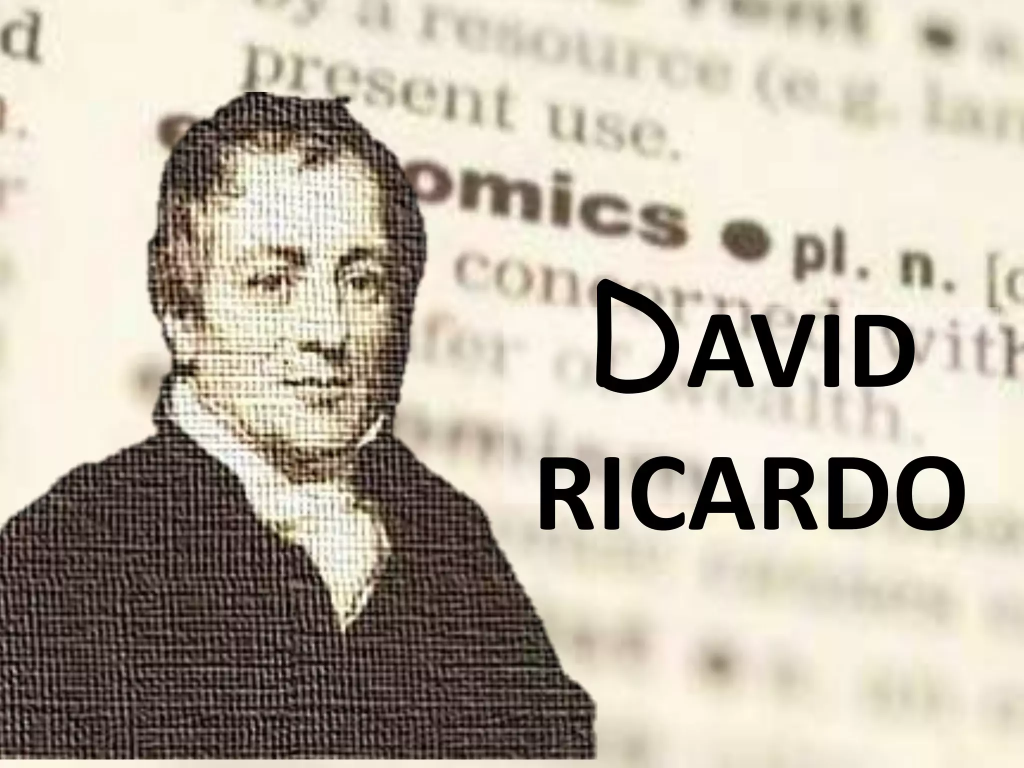 DAVID RICARDO.ppt