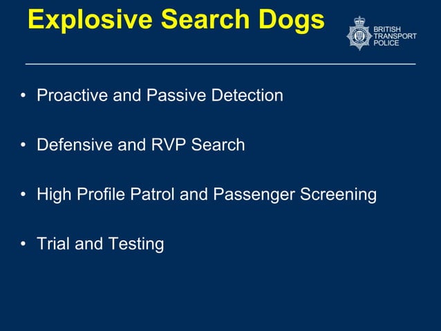 David Roney, Superintendent, Counter Terrorism, British Transport ...