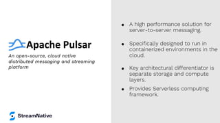 Deploying Machine Learning Models with Pulsar Functions - Pulsar Summit Asia 2021 | PPT