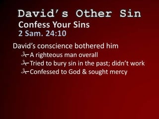 David's Other Sin | PPT