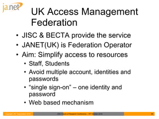 JANET: Services and Benefits for STEM Subjects | PPT