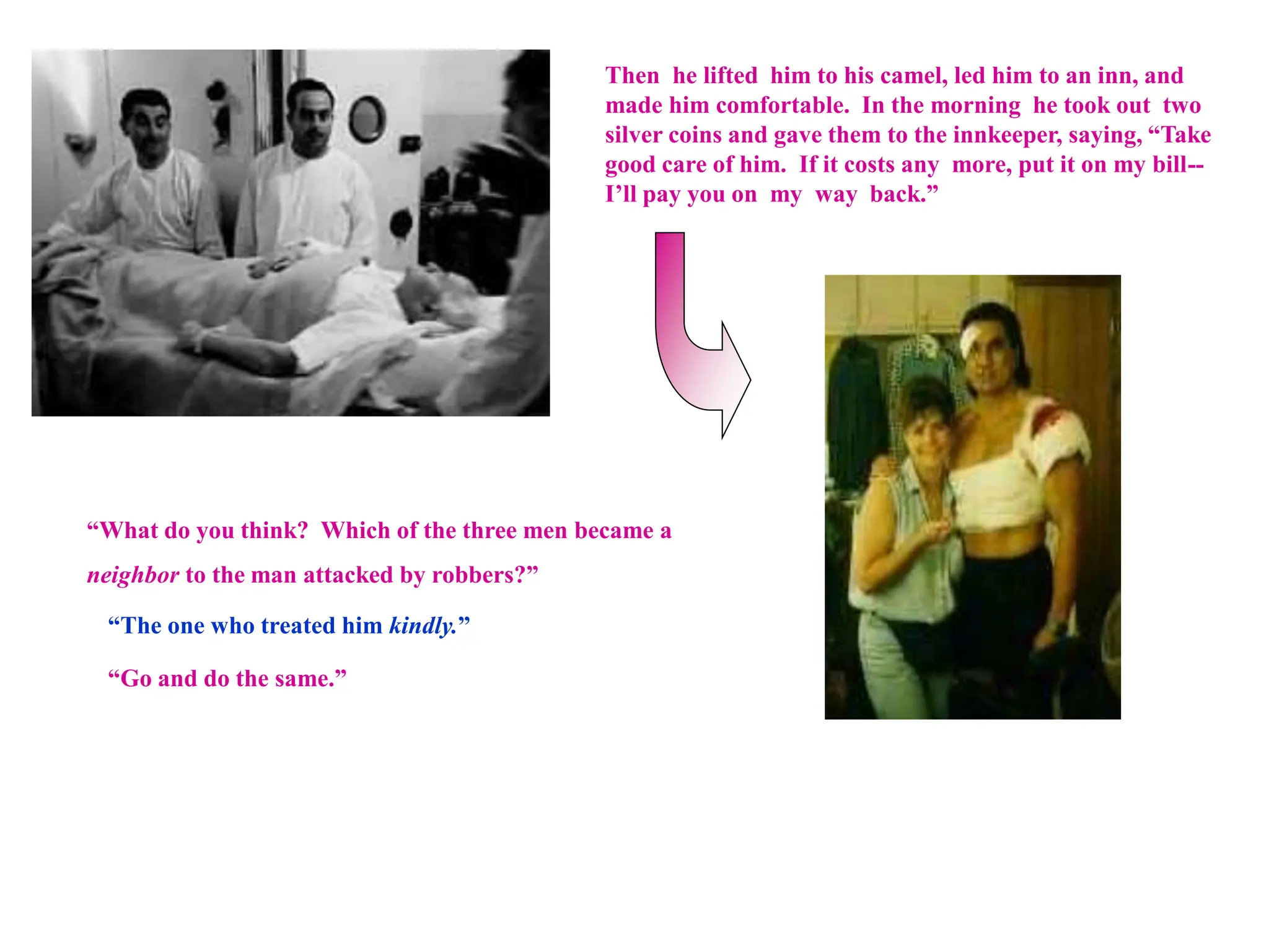 Good Samaritan parable to illustrate story elementspresentation.ppt ...
