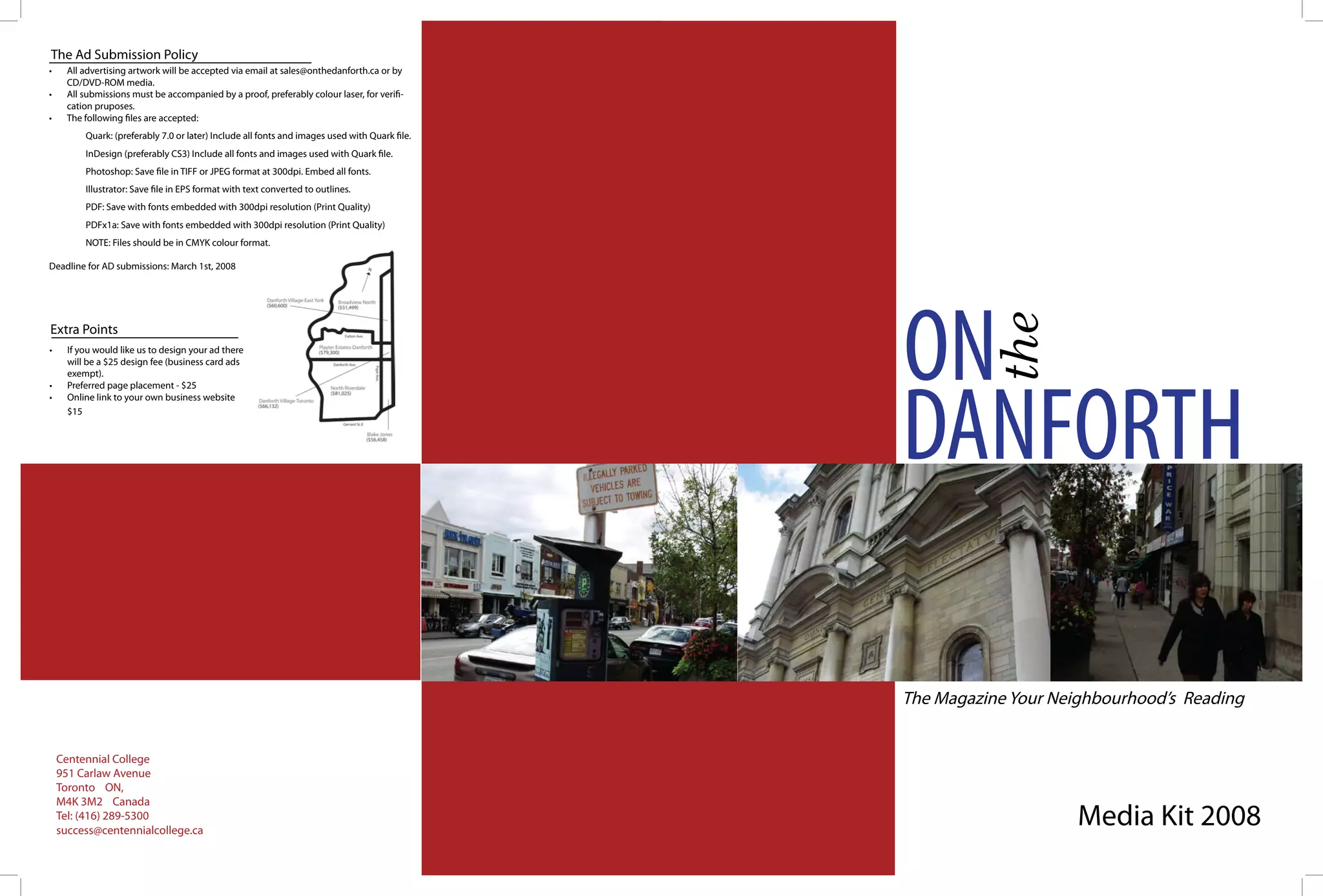 David's Halpert 'On the Danforth' Media Kit | PPT