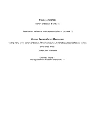 David's harp biblical hosting menu | PDF