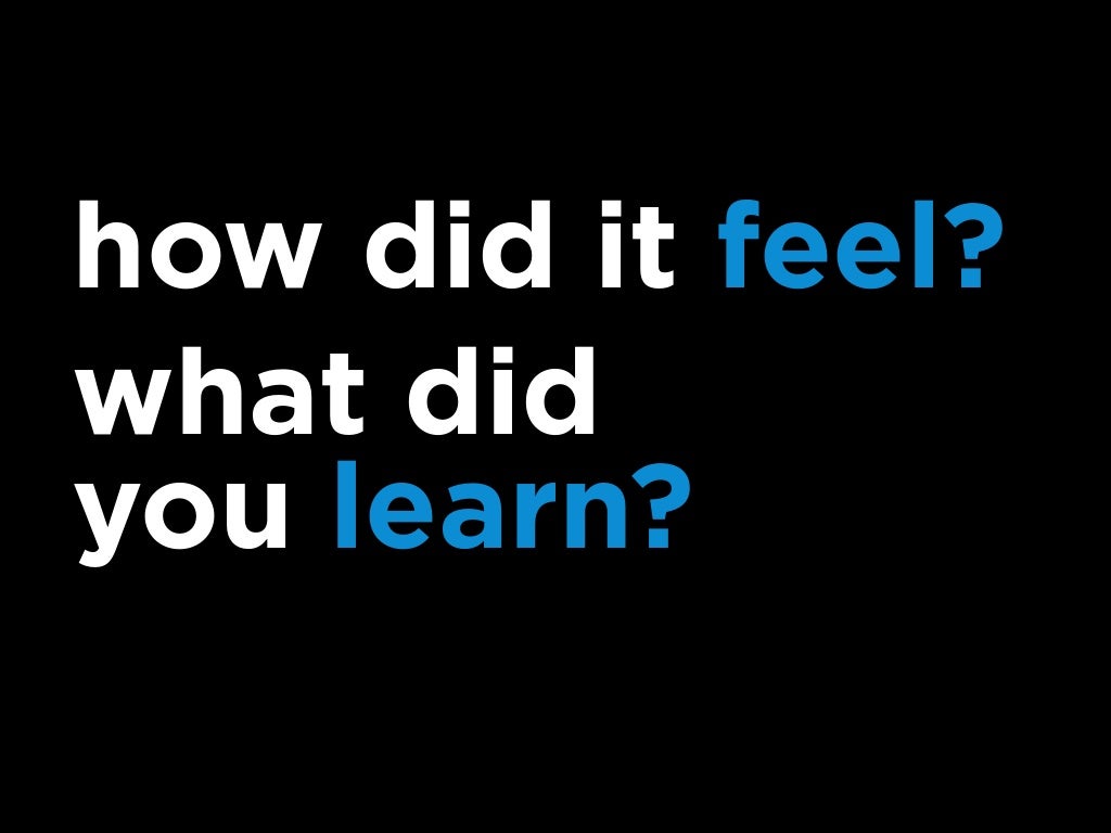 so, how do you create