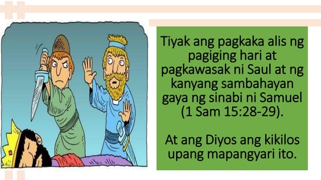 David Shows Mercy to King Saul by Sparing his life twice (1 Samuel 26 ...