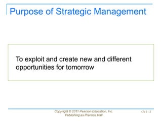 Strategy Management chapter 1 : an overview | PPT