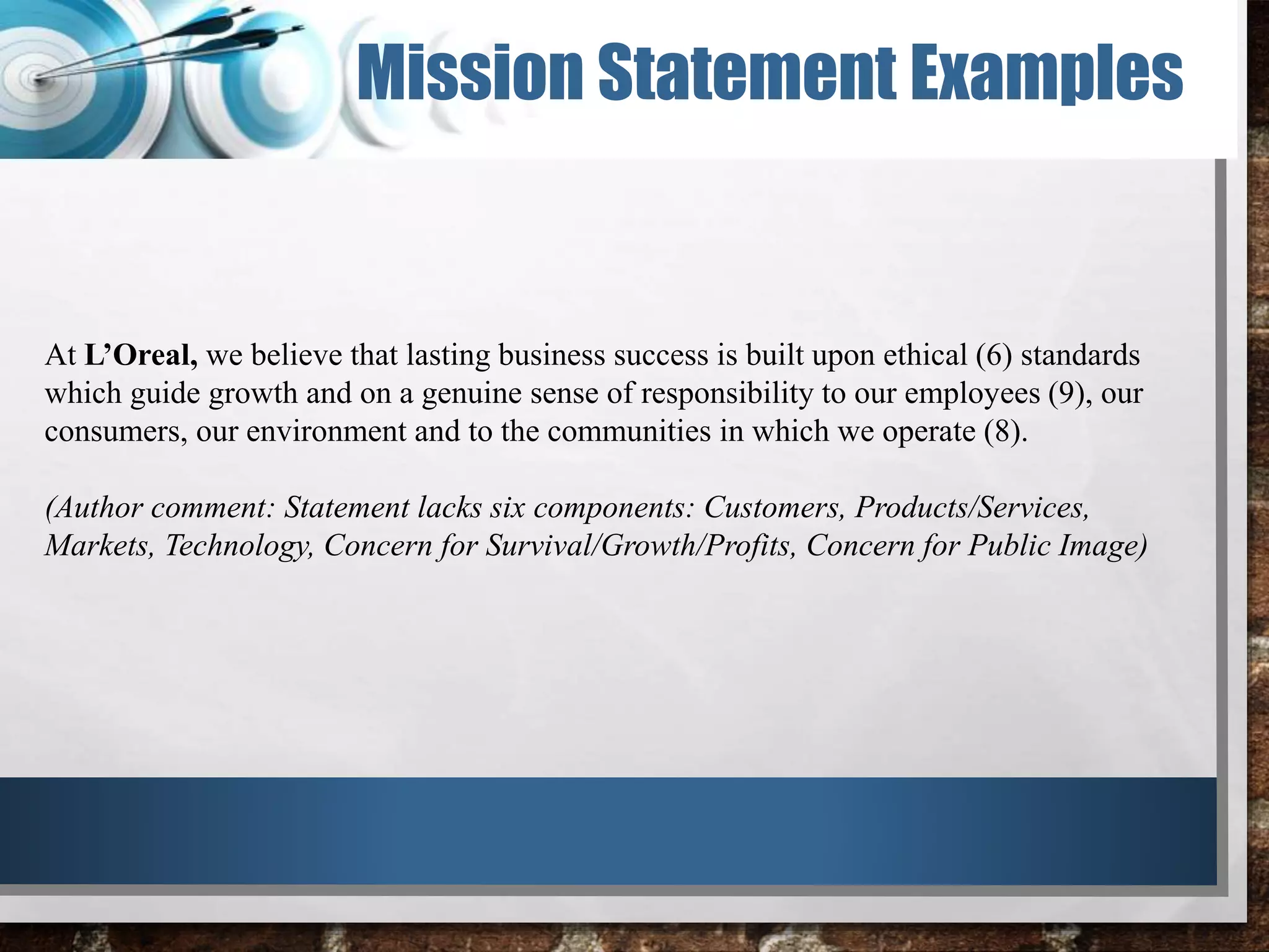 Strategic Management Mission and Vision Statement ppt_02 | PPTX