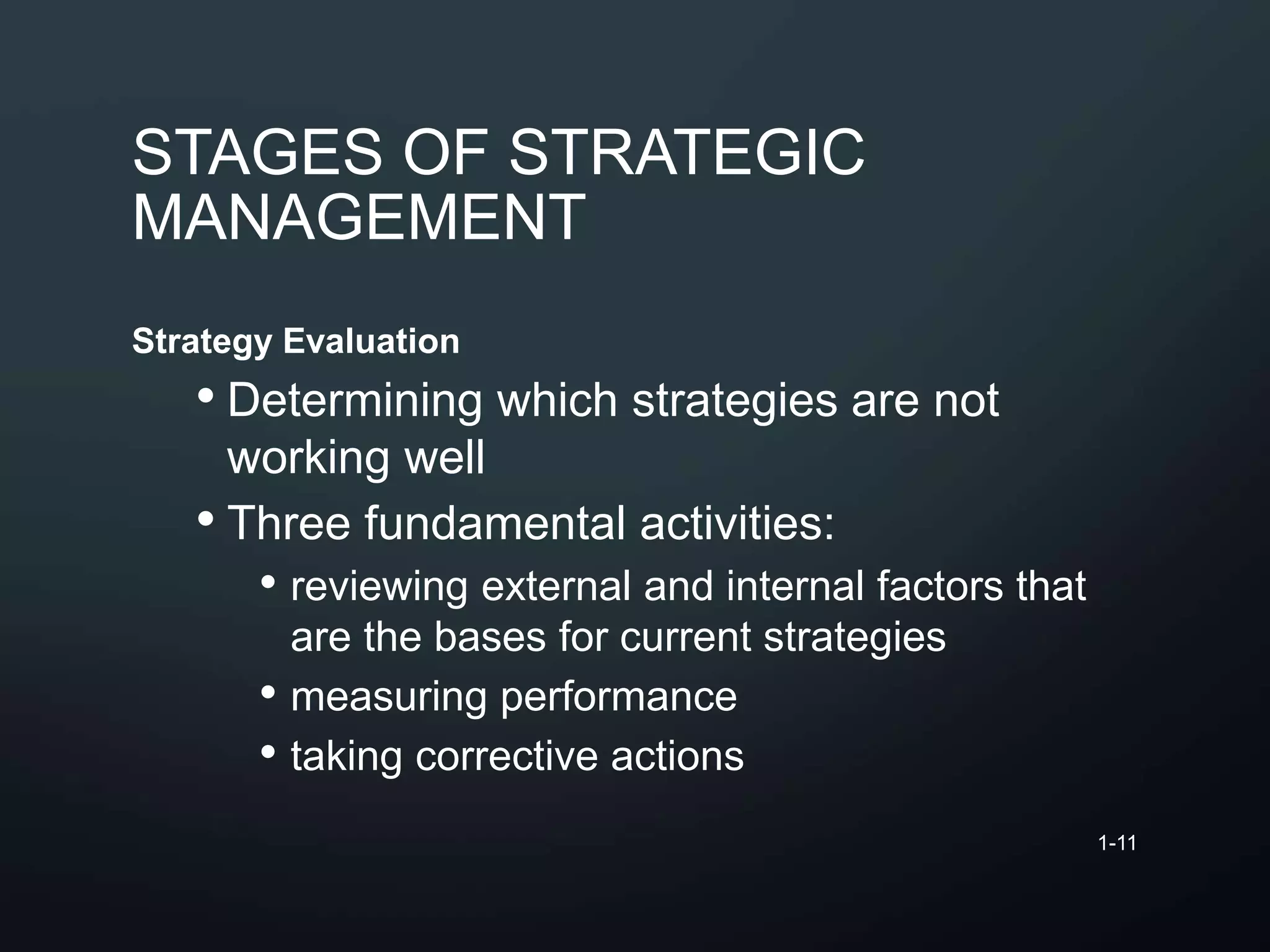 What is Strategic Management? | Strategy Formulation | Implementation ...