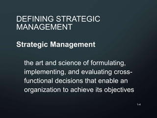 What is Strategic Management? | Strategy Formulation | Implementation ...