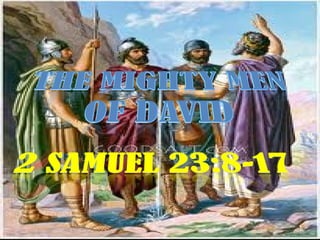 David's Mighty Men | PPT