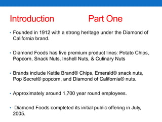 David smith diamond foods final power point 4 23-14 | PPT