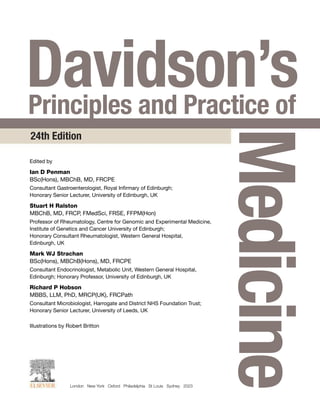 Davidsonmedicine24th Pdf For Medicine 4th Year Pdf