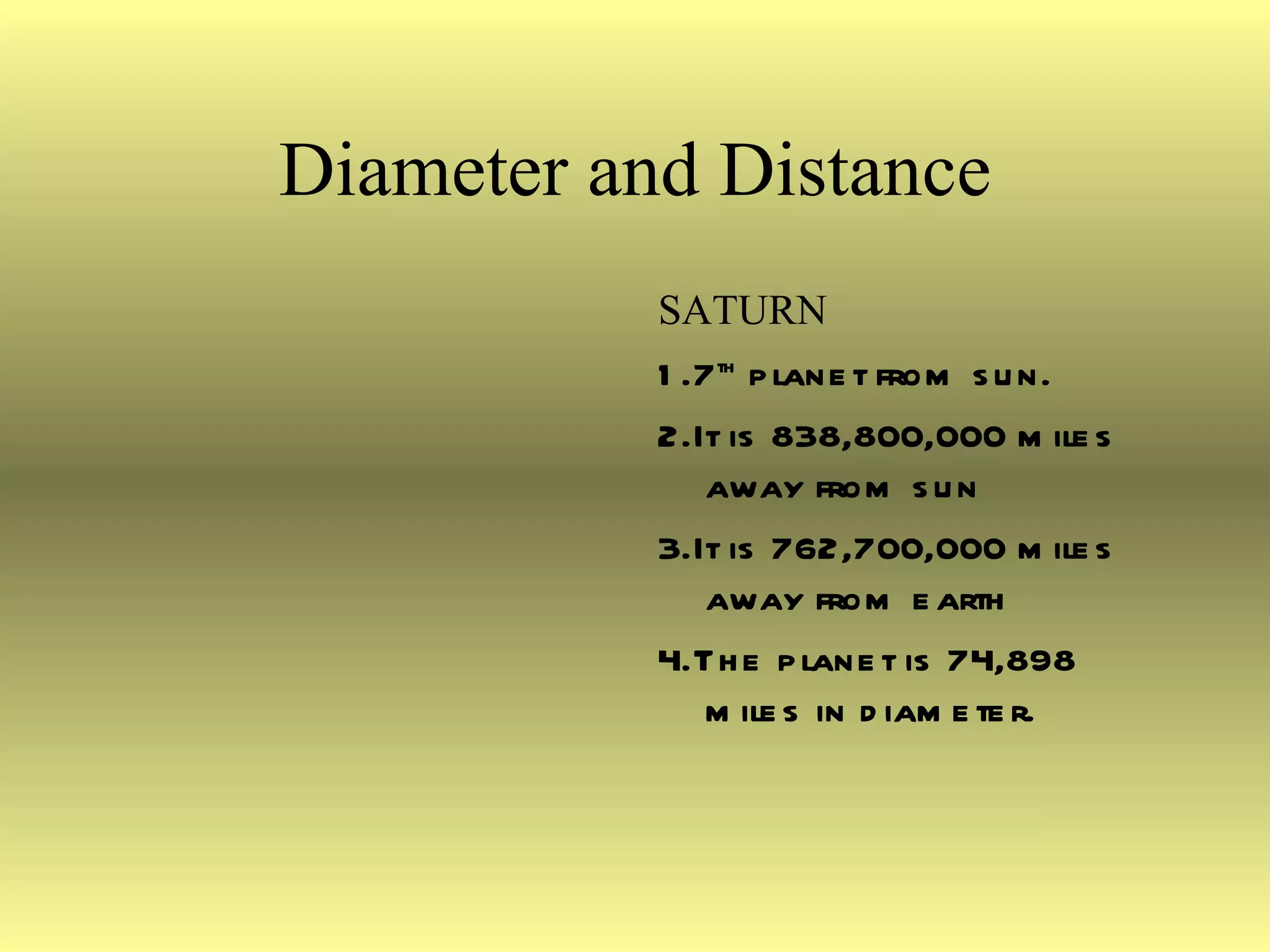 David's super saturn file | PPT