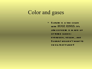David's super saturn file | PPT