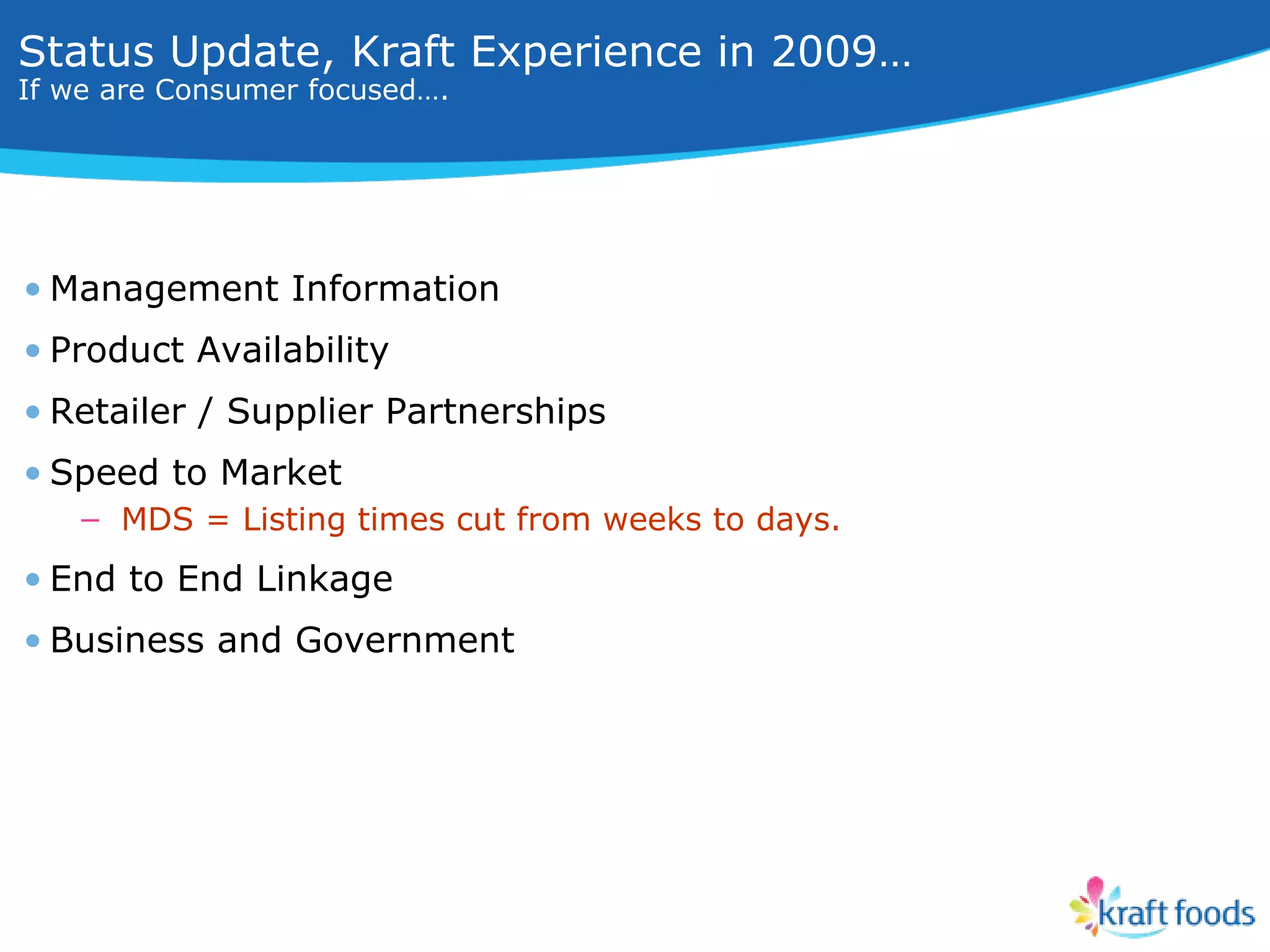 David steer. kraft foods | PPT