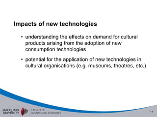 Culture & The Economy :: David Throsby :: valuation and the cultural ...