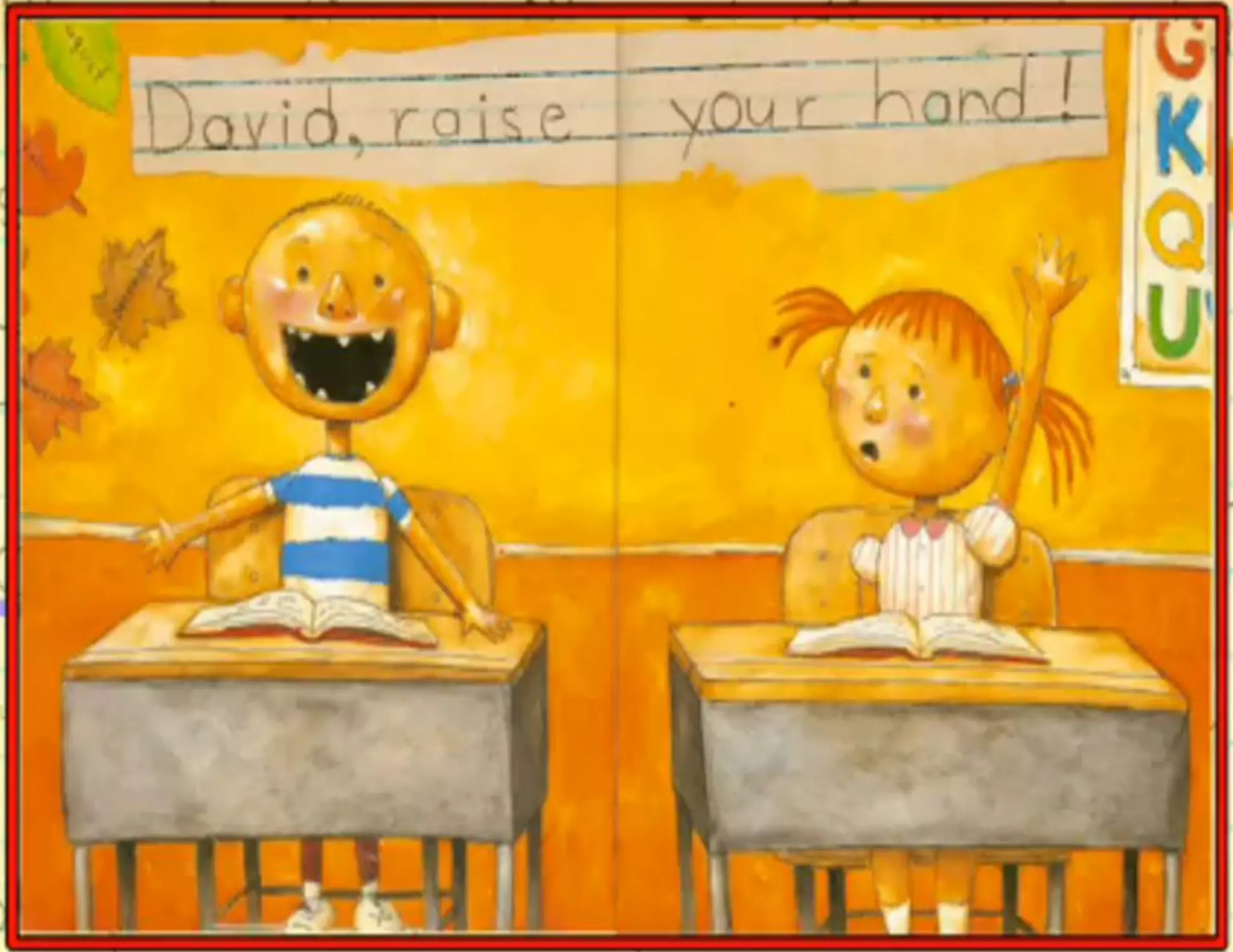 David va al colegio cuento | PDF