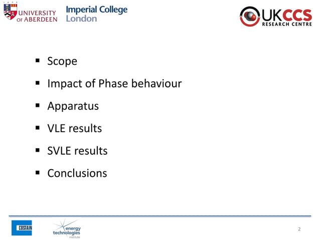 Vapour-Liquid and Solid-Vapour-Liquid Equilibria of the System (CO2 + H2) at Temperatures ...