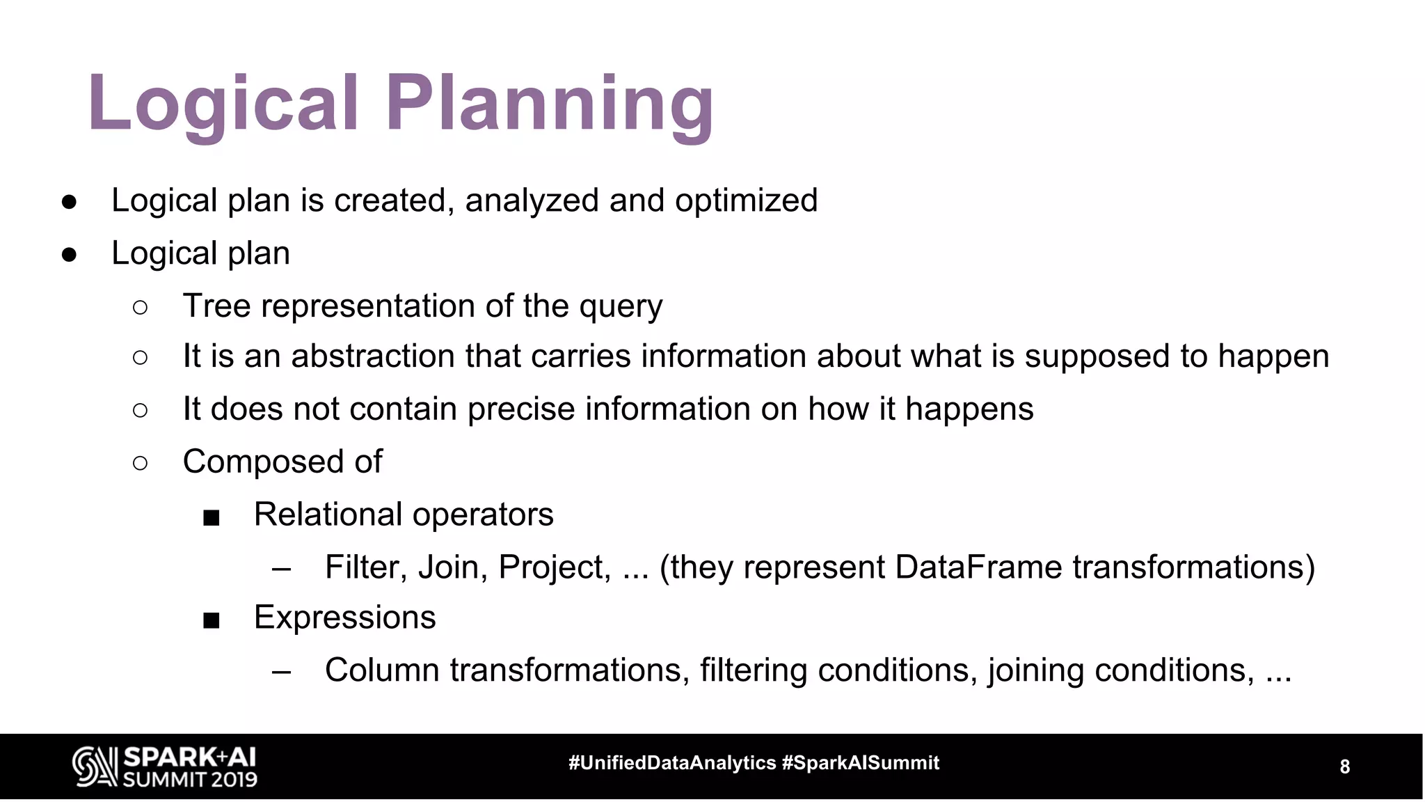 Physical Plans in Spark SQL | PDF