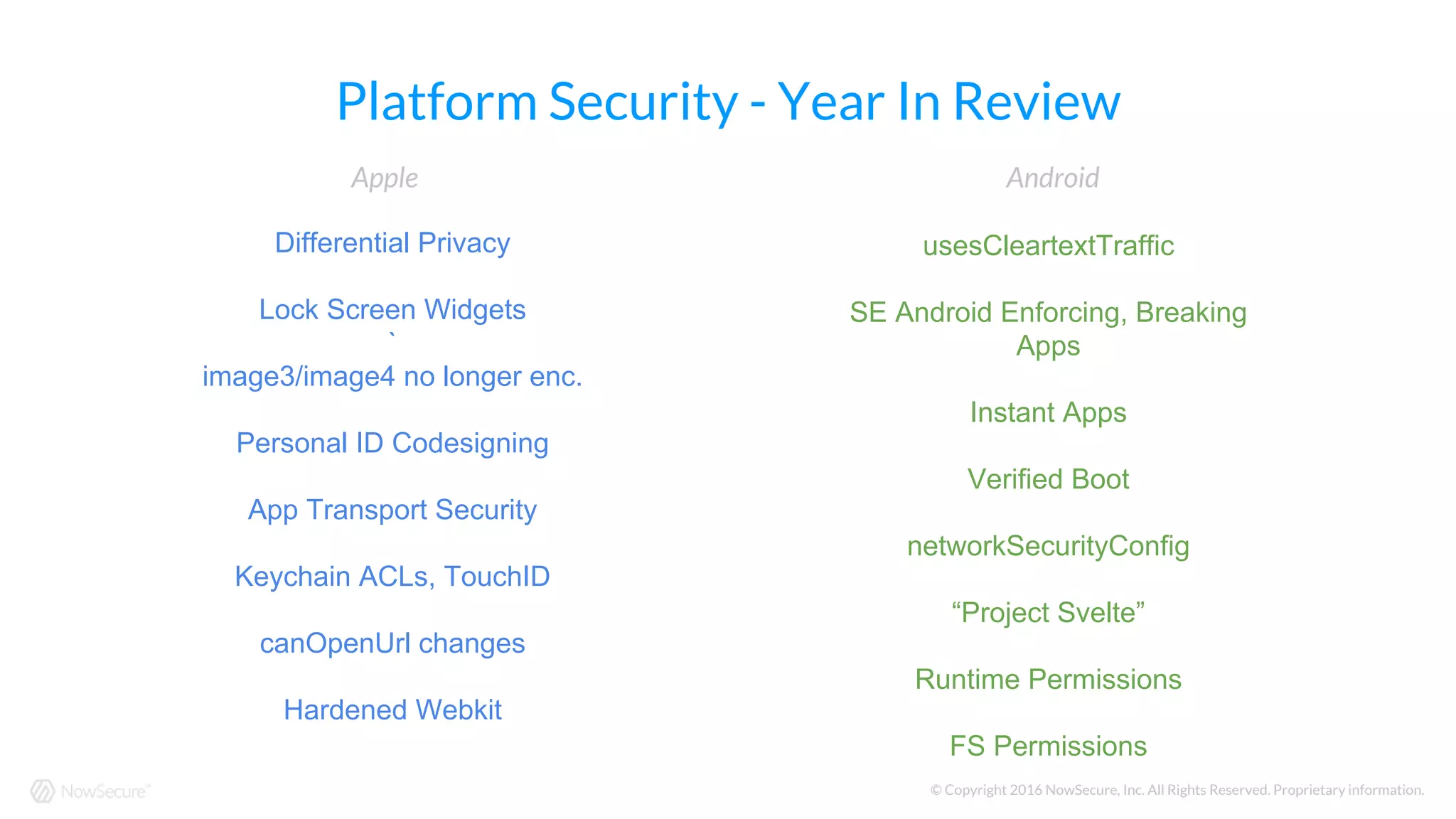 iOS and Android security: Differences you need to know | PPT