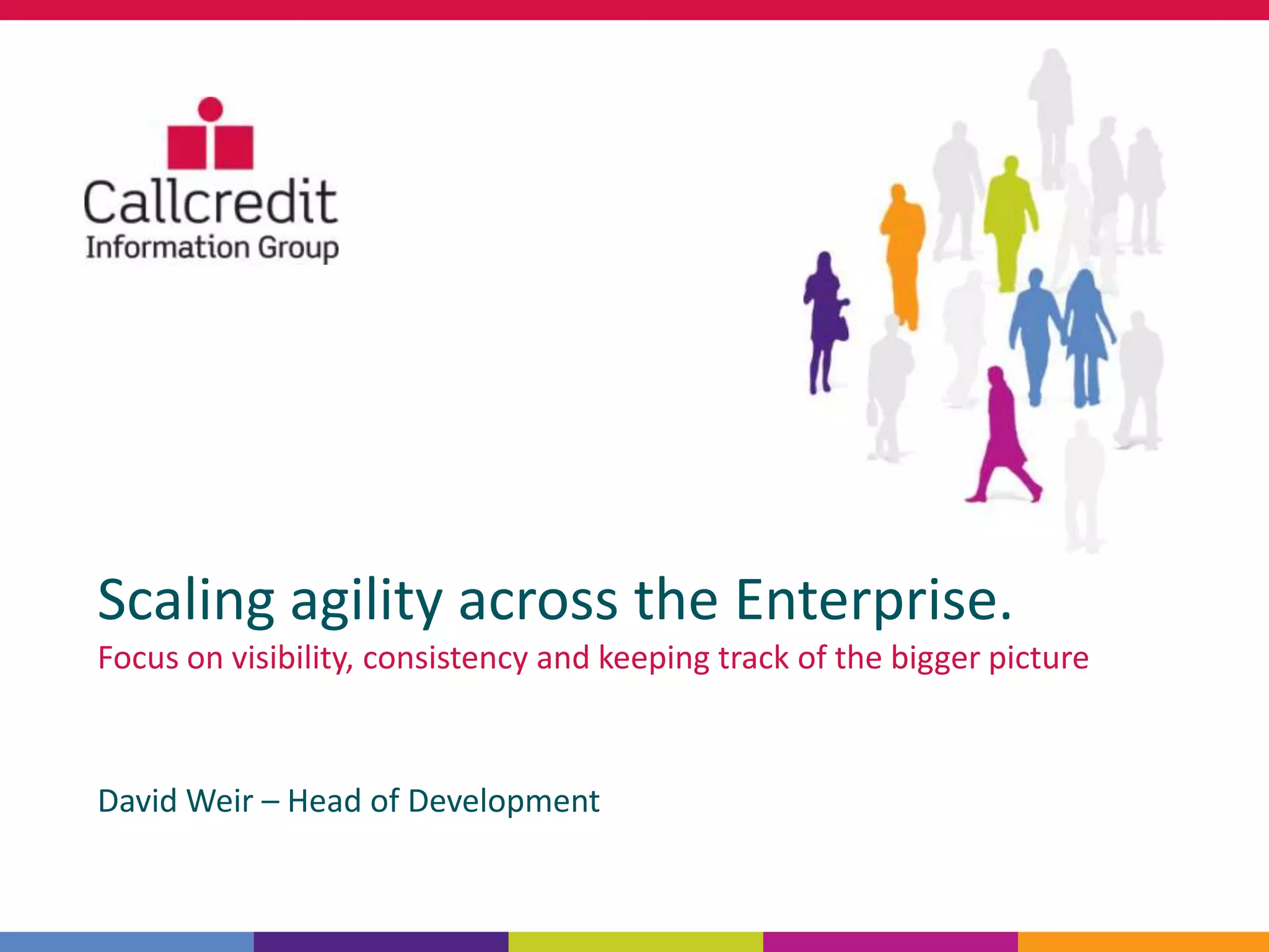 Scaling Agility Across the Enterprise | PPTX | Computer Software and Applications | Computing