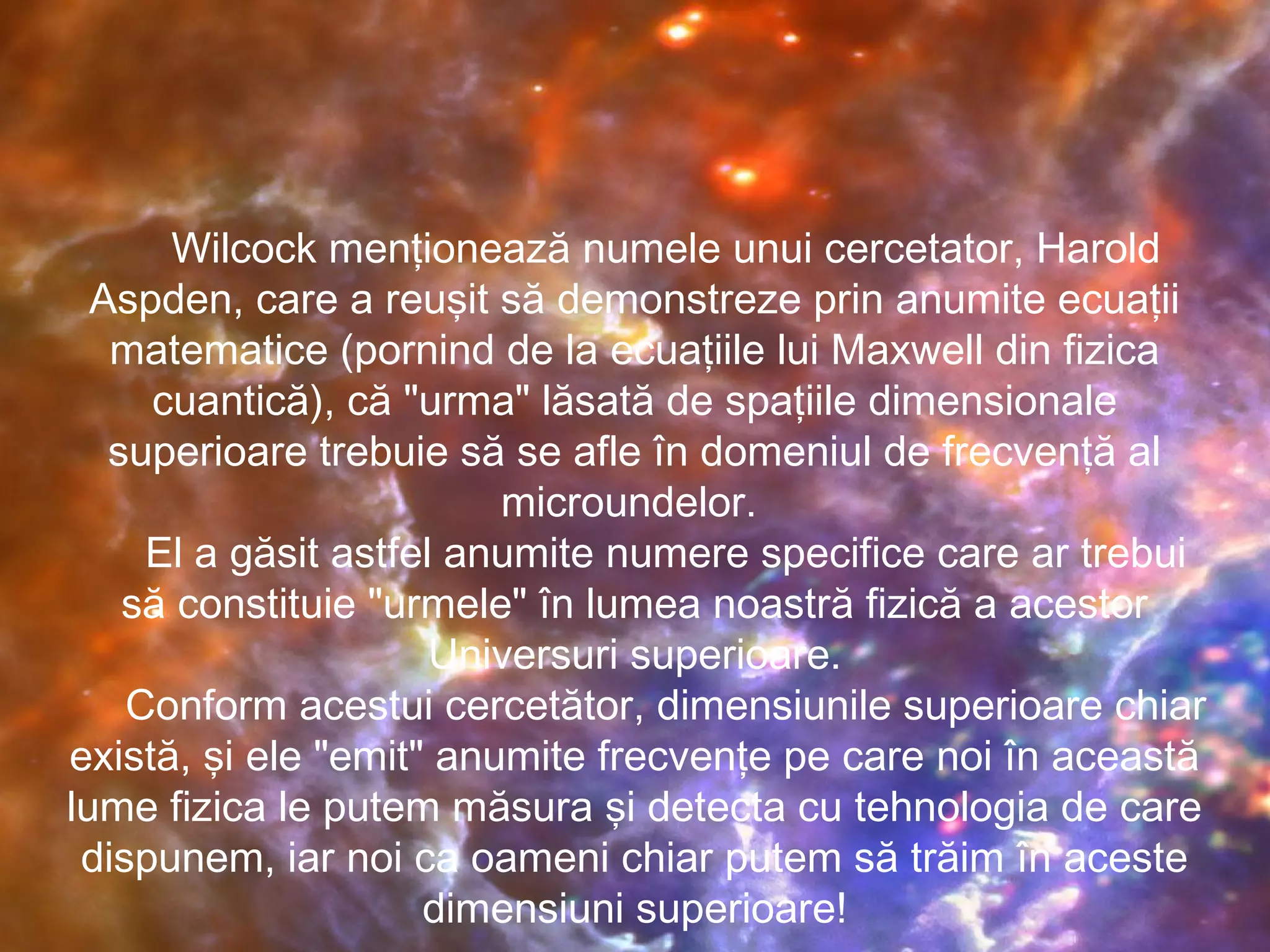 David Wilcock~un interviu exceptional | PPT