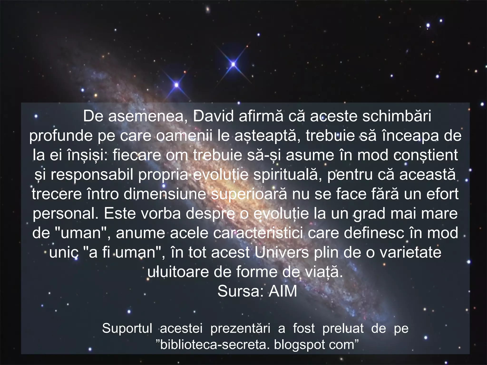 David Wilcock~un interviu exceptional | PPT