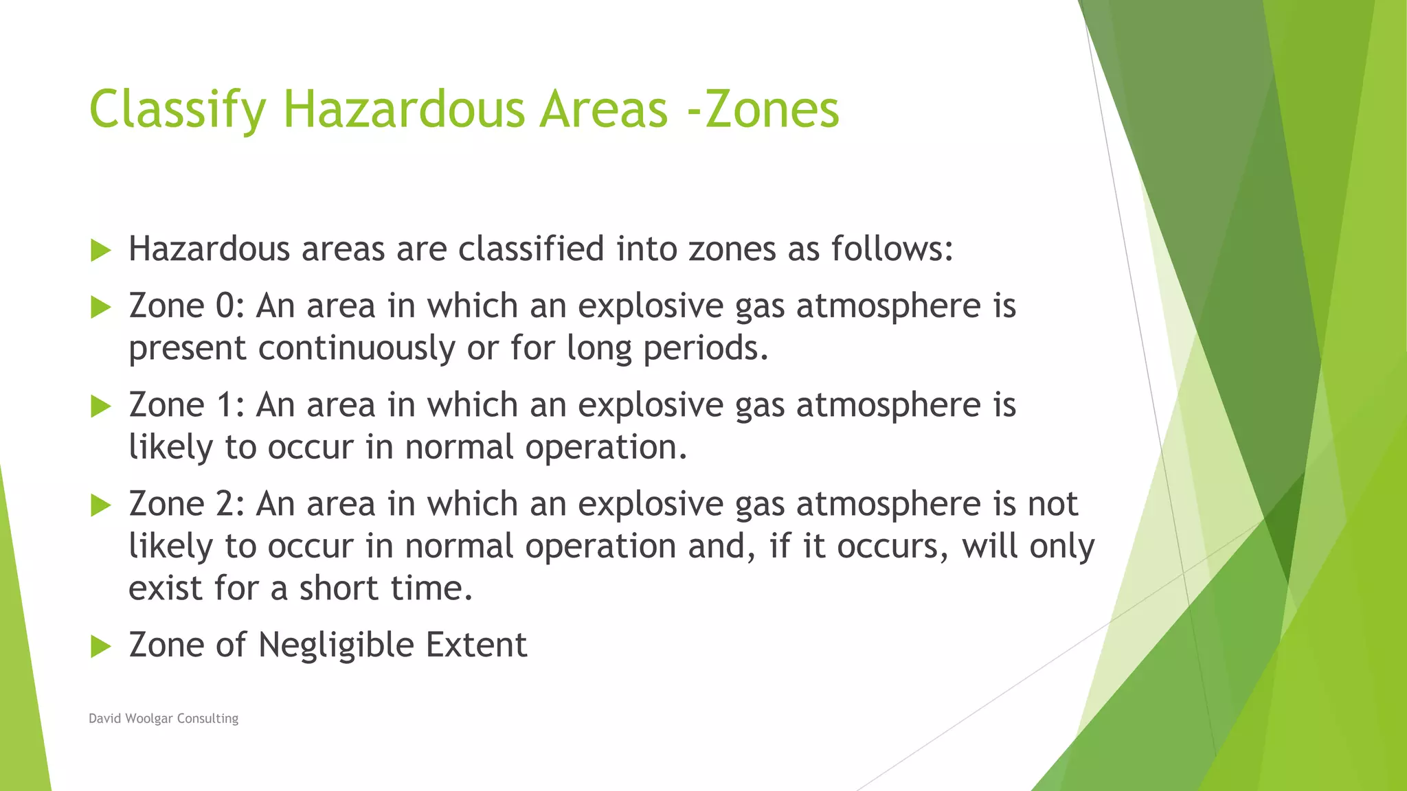 David Woolgar DSEAR and gas safety | PPTX