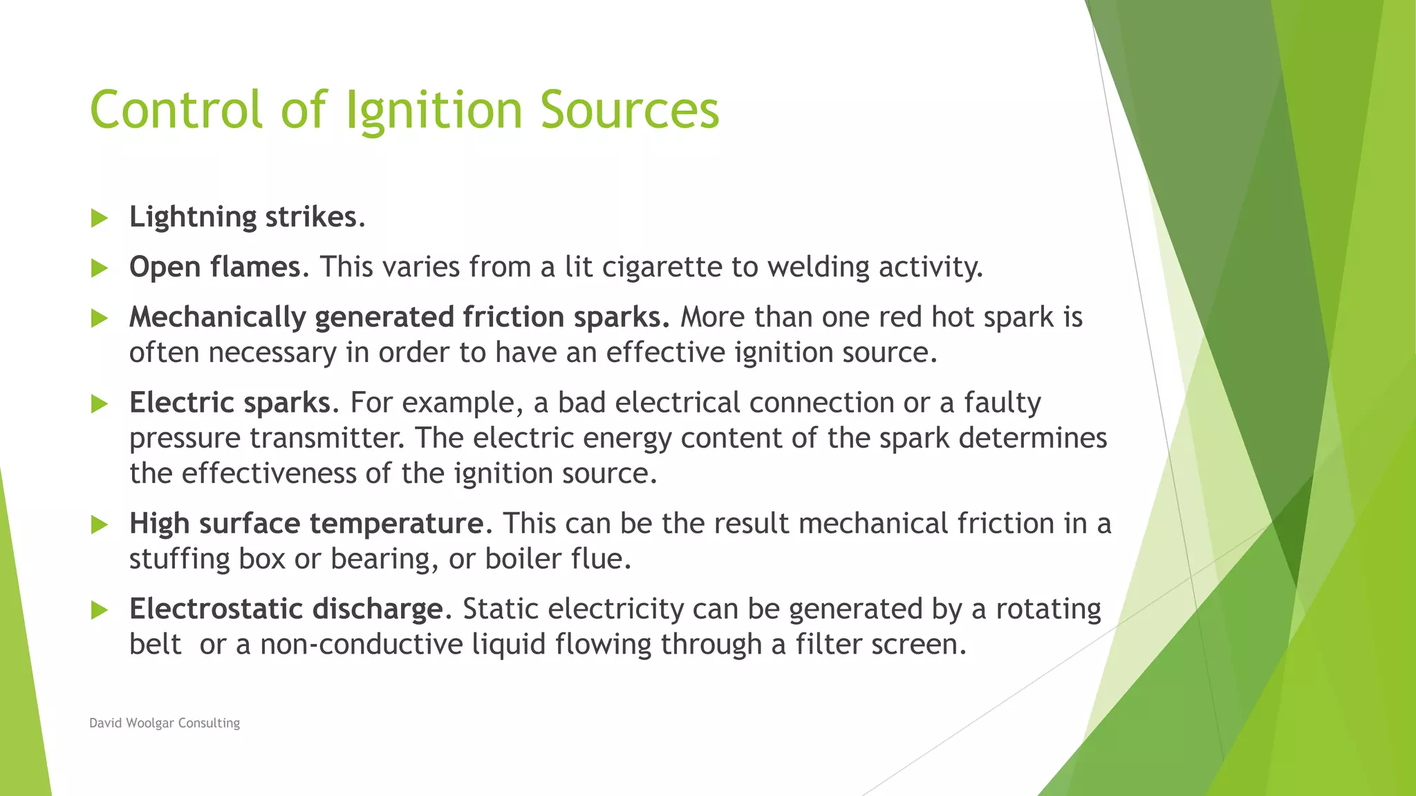 David Woolgar DSEAR and gas safety | PPTX