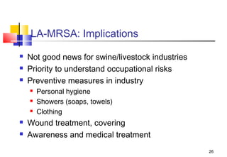 Dr. Peter Davies - Livestock associated MRSA: What are the risks to ...