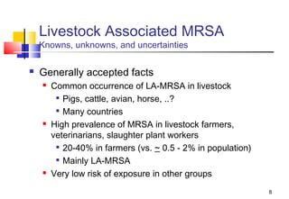 Dr. Peter Davies - Livestock associated MRSA: What are the risks to ...