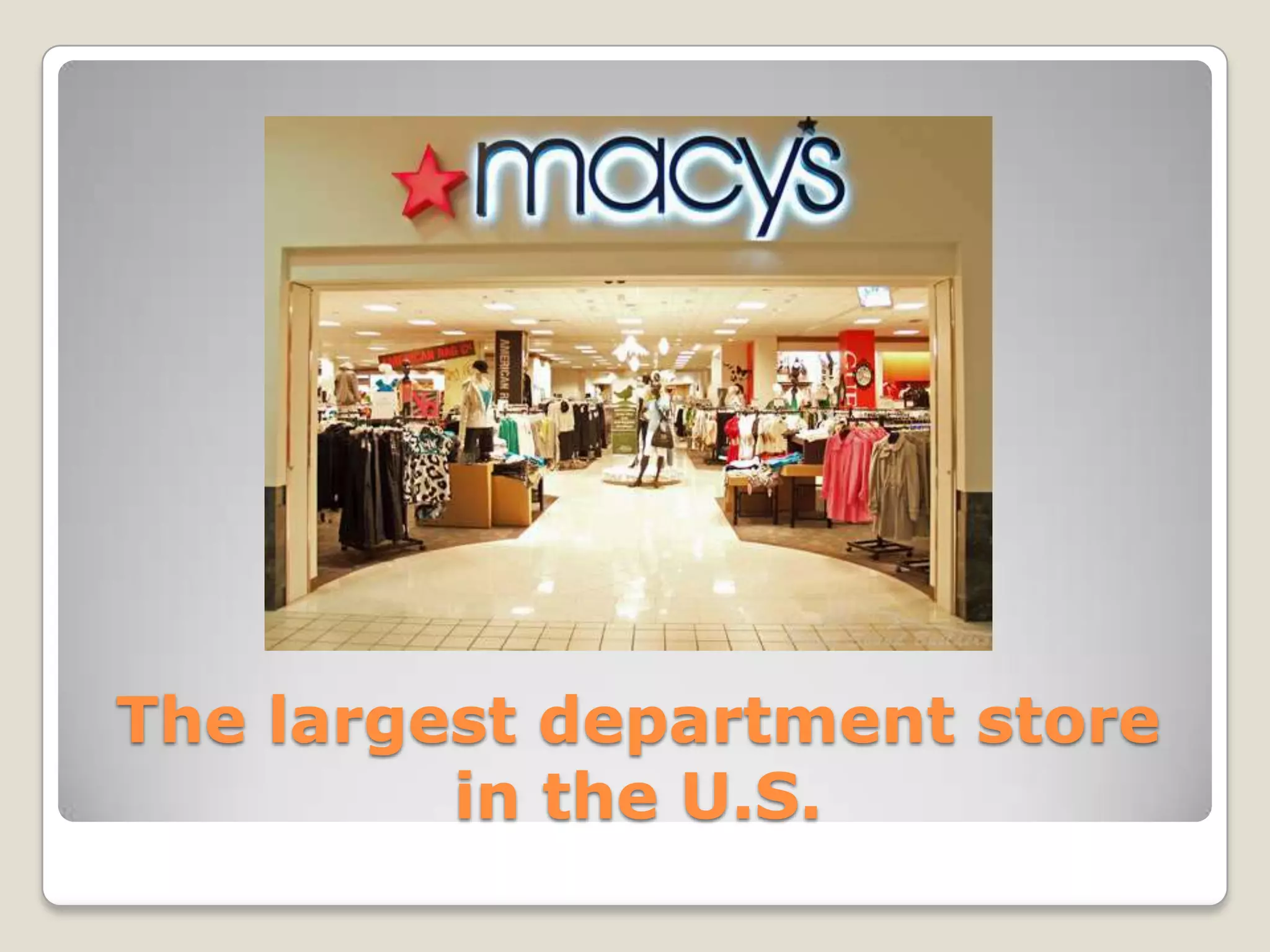 Valeria Davila - Macy's Internship | PPT