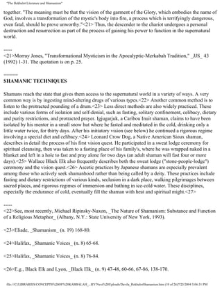 Davila hekhalot shamanism | PDF