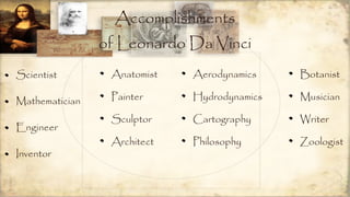 Leonardo Da Vinci | PPT