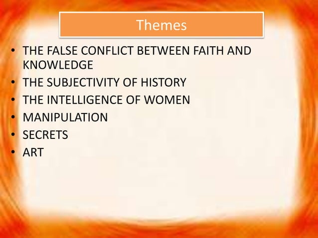 Themes in The Da Vinci Code | PPT