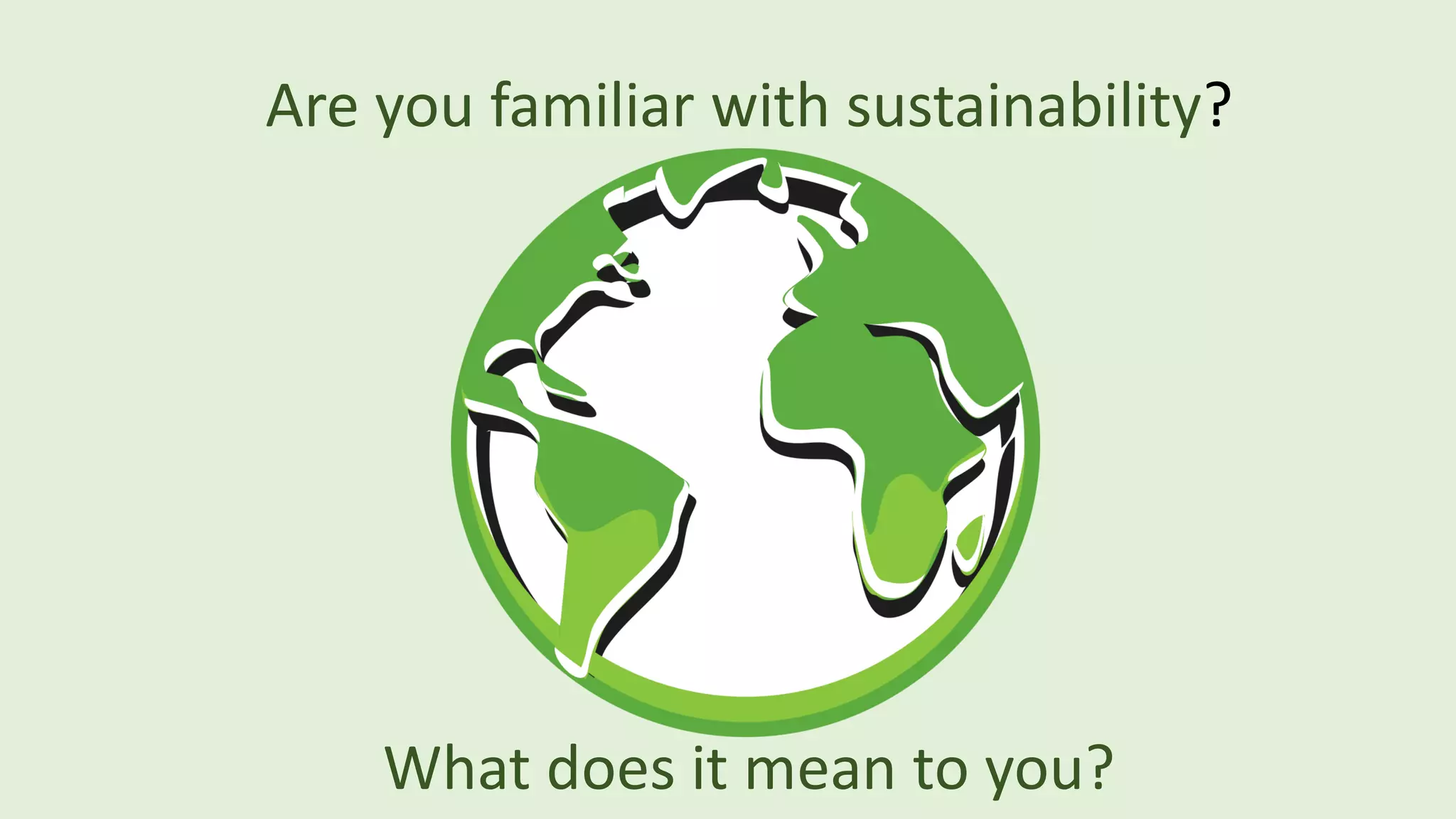 Sustainability Lesson plan | PDF