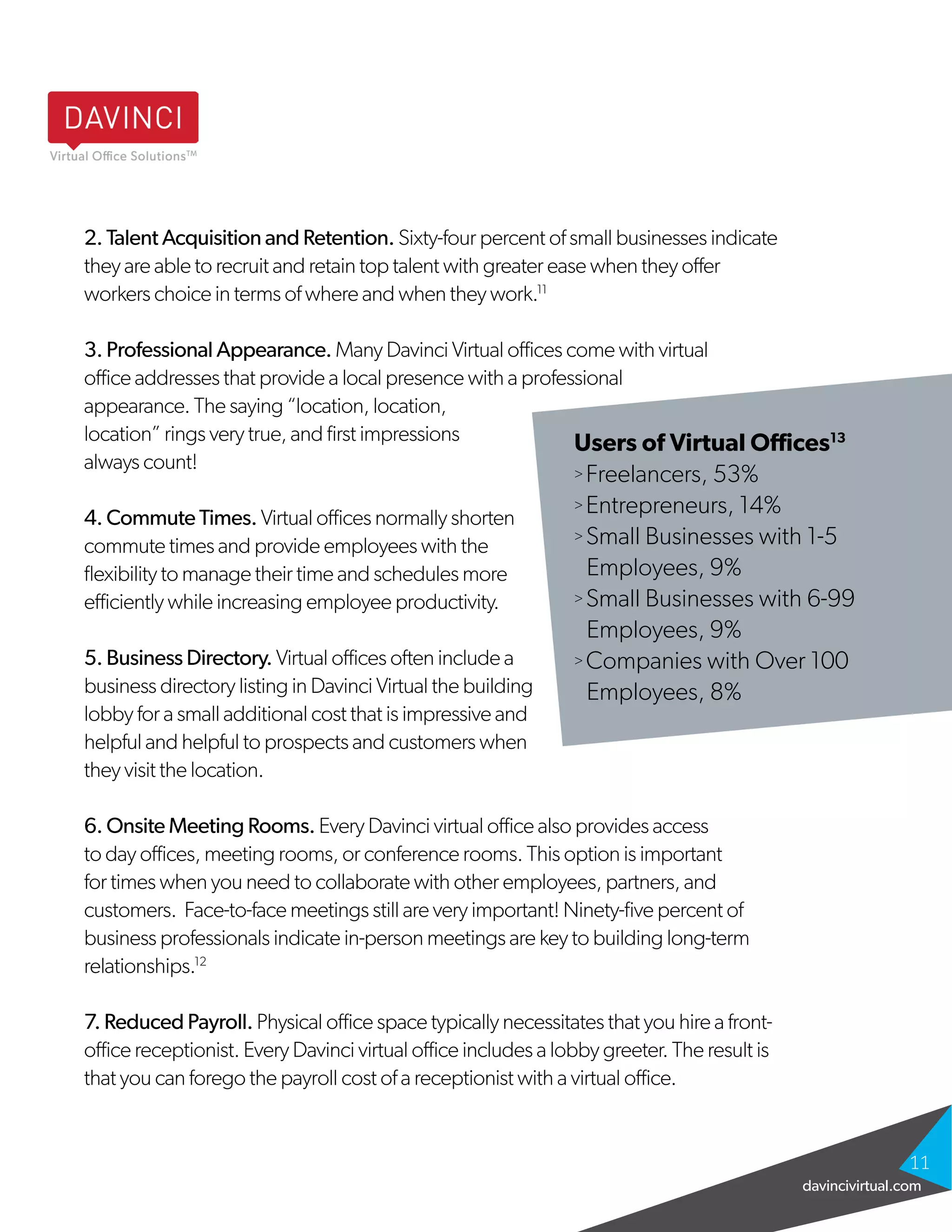 Davinci Virtual Office Solutions Guide | PDF