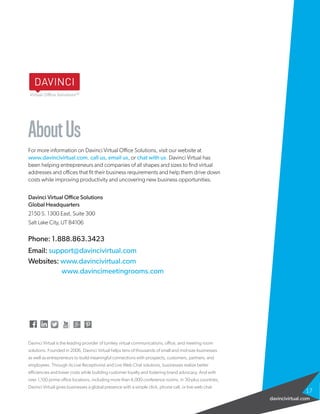 Davinci Virtual Office Solutions Guide | PDF