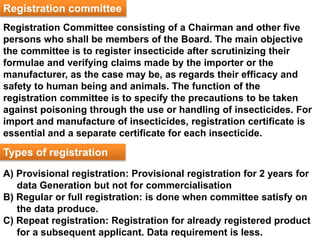 Insecticide, classification of Insecticide, Insecticide Act and ...
