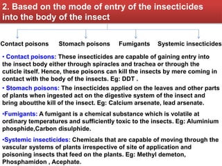 Insecticide, classification of Insecticide, Insecticide Act and ...