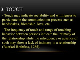 Nonverbal Communication | PPTX | Dating | Family and Relationships