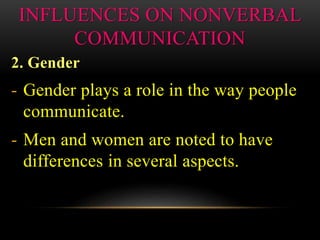 Nonverbal Communication | PPTX