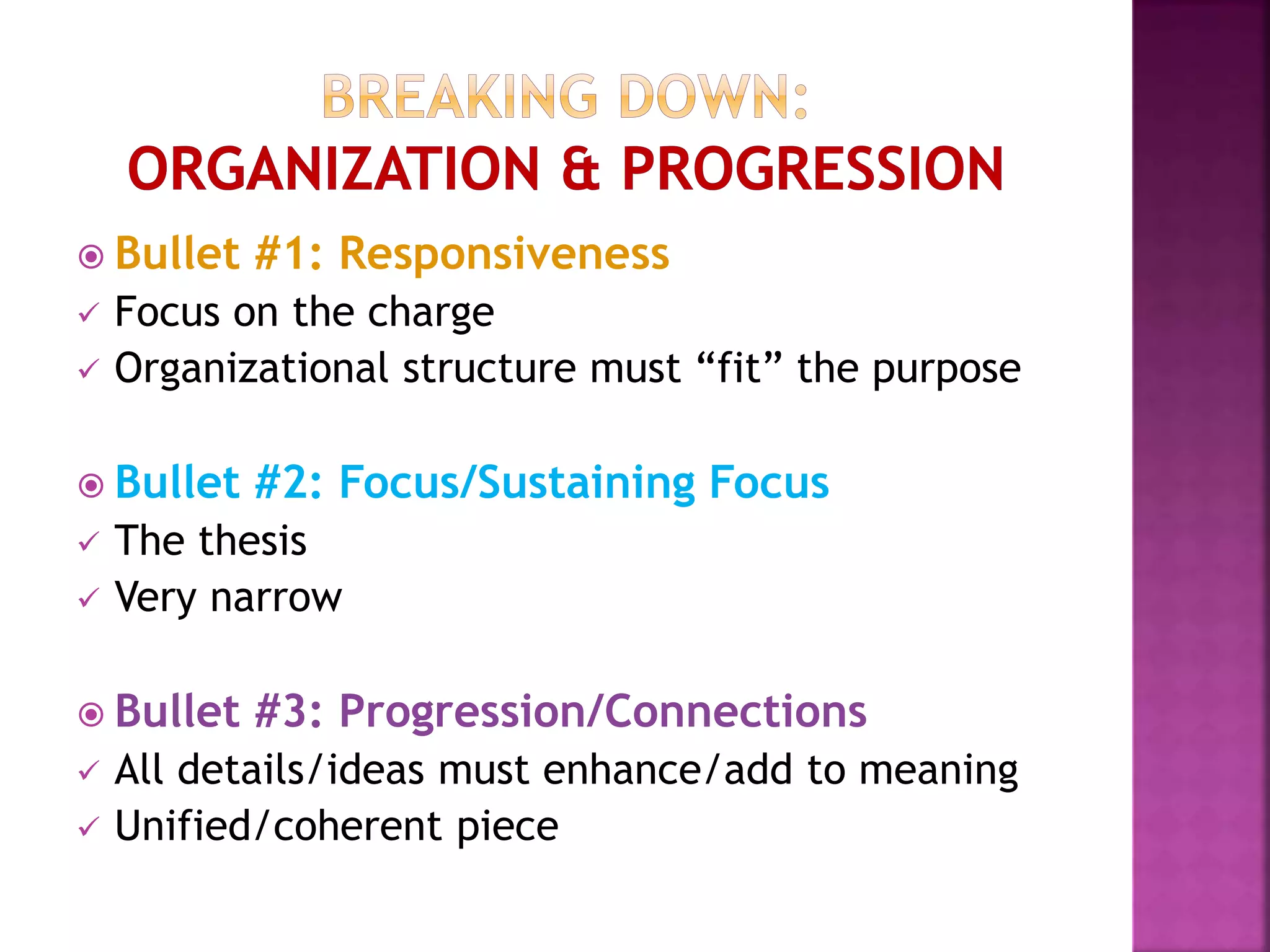 Davis e1 deconstructing the writing rubric | PPT