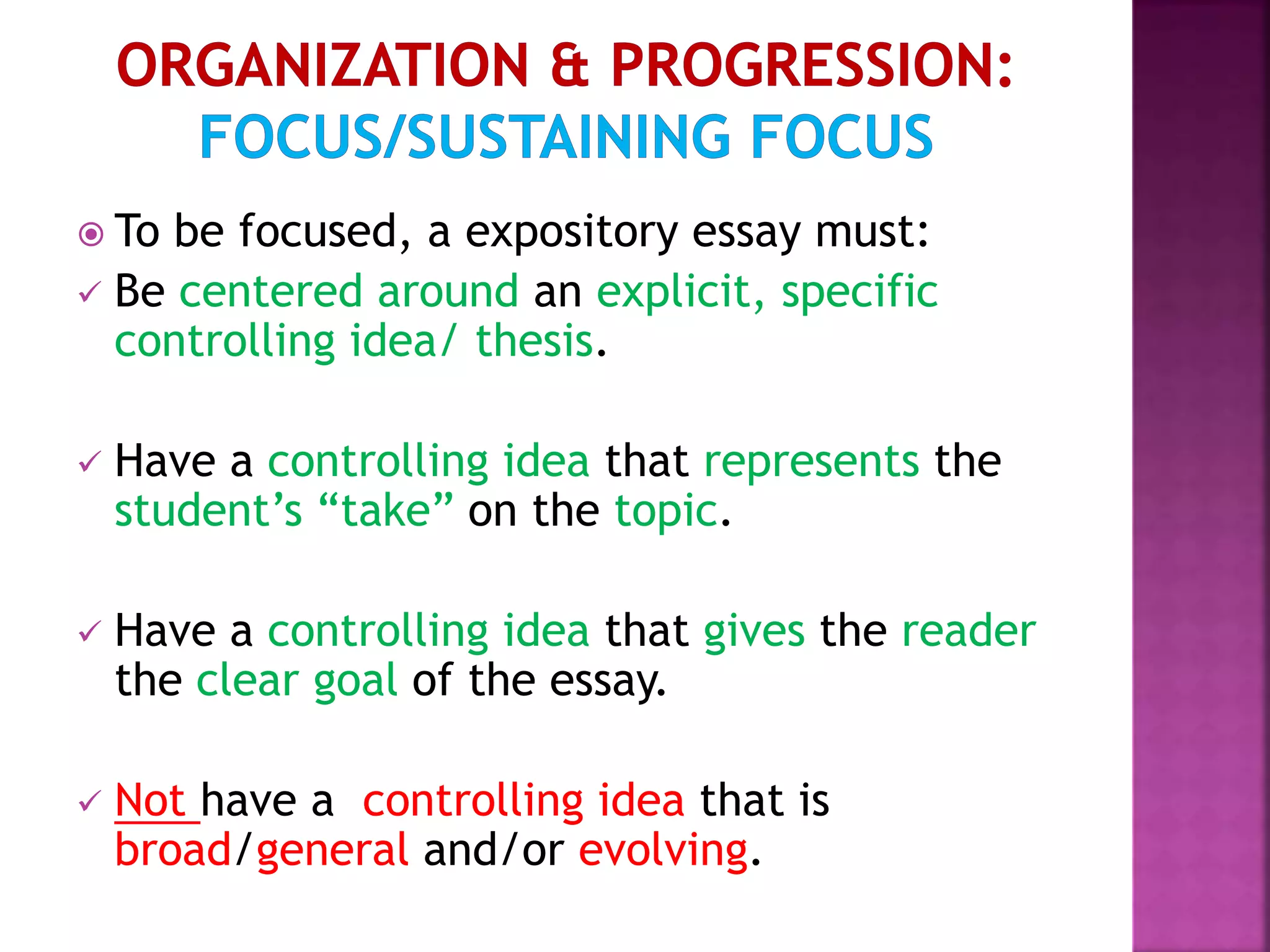 Davis e1 deconstructing the writing rubric | PPT