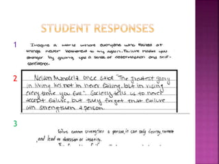 Davis e1 deconstructing the writing rubric | PPTX