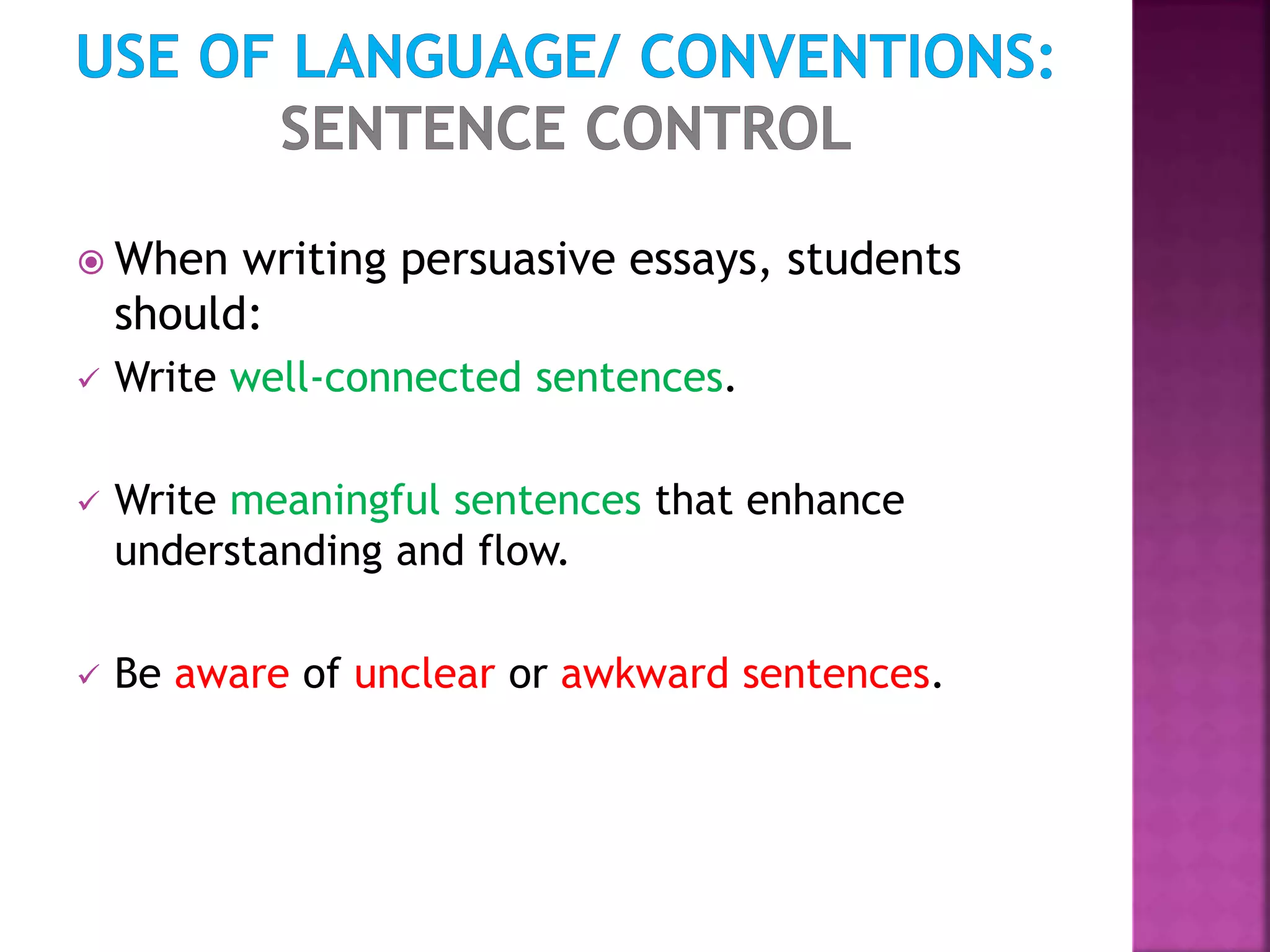 English 2- Deconstructing the STAAR/EOC Persuasive Writing Rubric ...